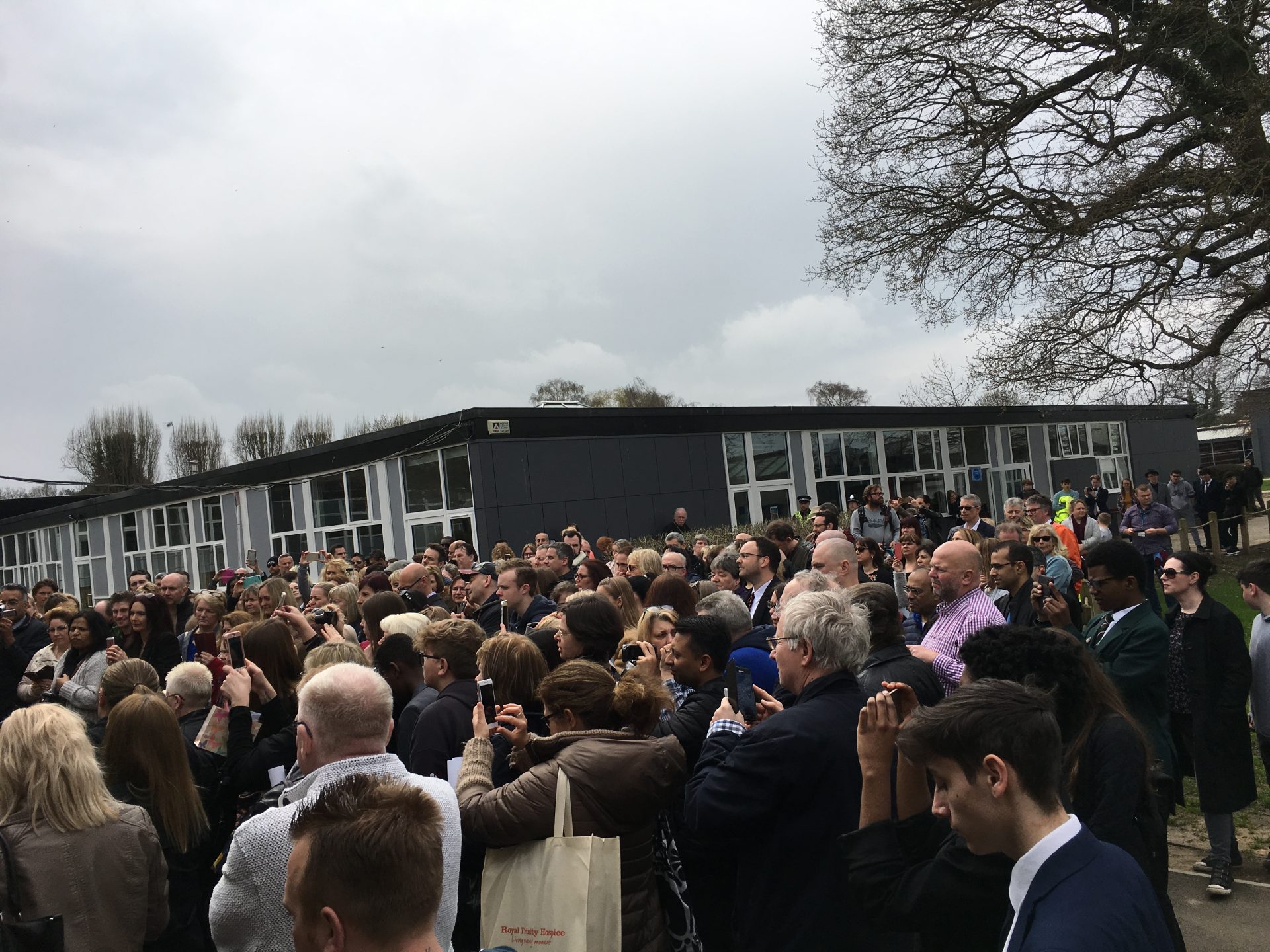 BMS News - George Michael Blue Plaque Event at Bushey Meads School