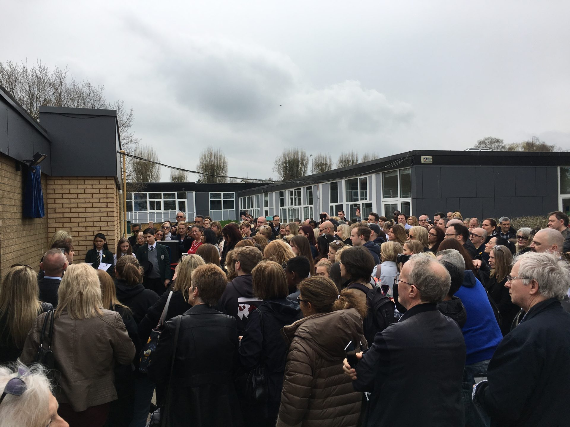 BMS News - George Michael Blue Plaque Event at Bushey Meads School