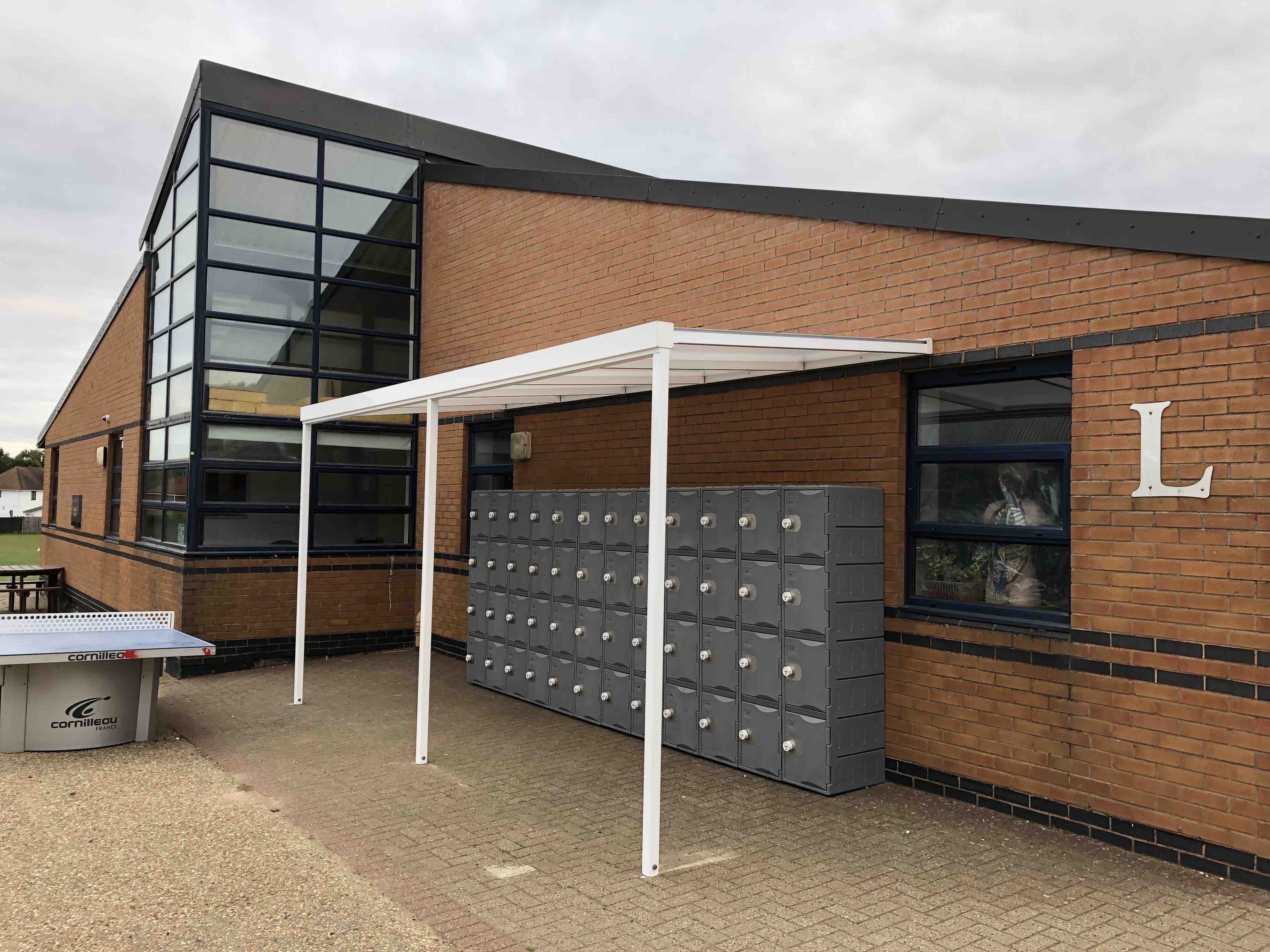 BMS News - New Canopies and Lockers