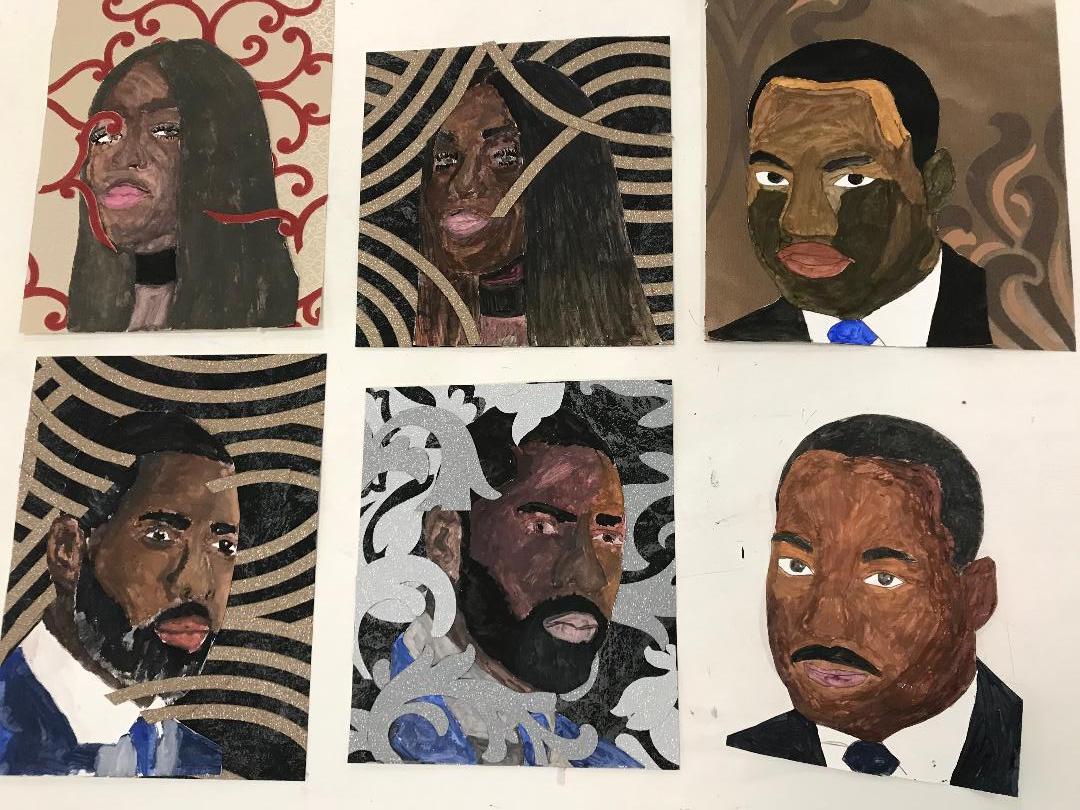 BMS News - Black History Month hits the Art Department