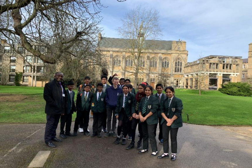 BMS News - Year 8 Maths Trip to Oxford University