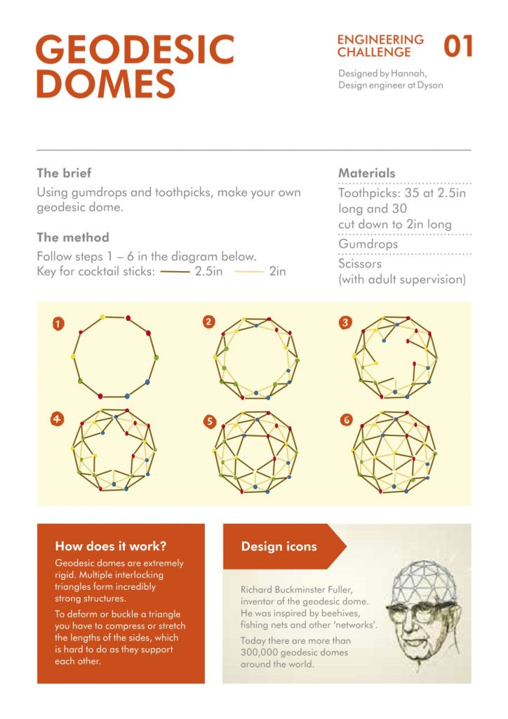 BMS News - STEM Challenge of the Week - Geodesic Domes!